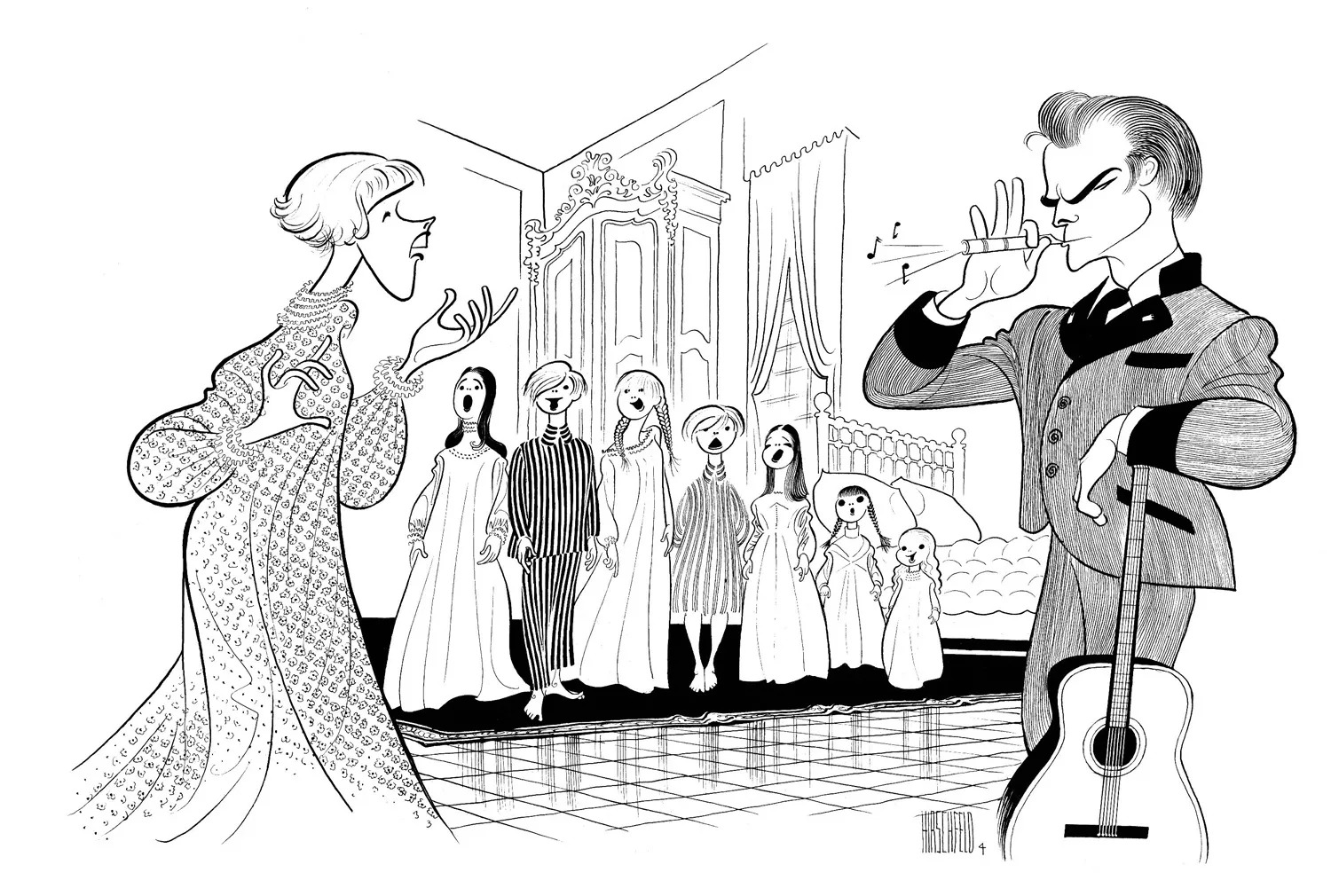 Al Hirschfeld - ADC Hall of Fame | Creative Hall of Fame